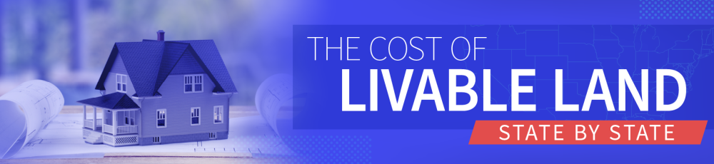 The Cost Of Livable Land, State By State - InMyArea.com